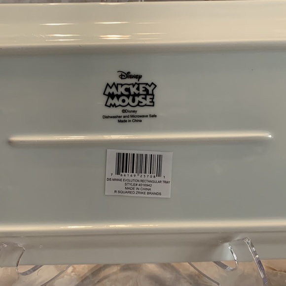 Disney | Dining | Disney Minnie Evolution Rectangular Tray | Poshmark